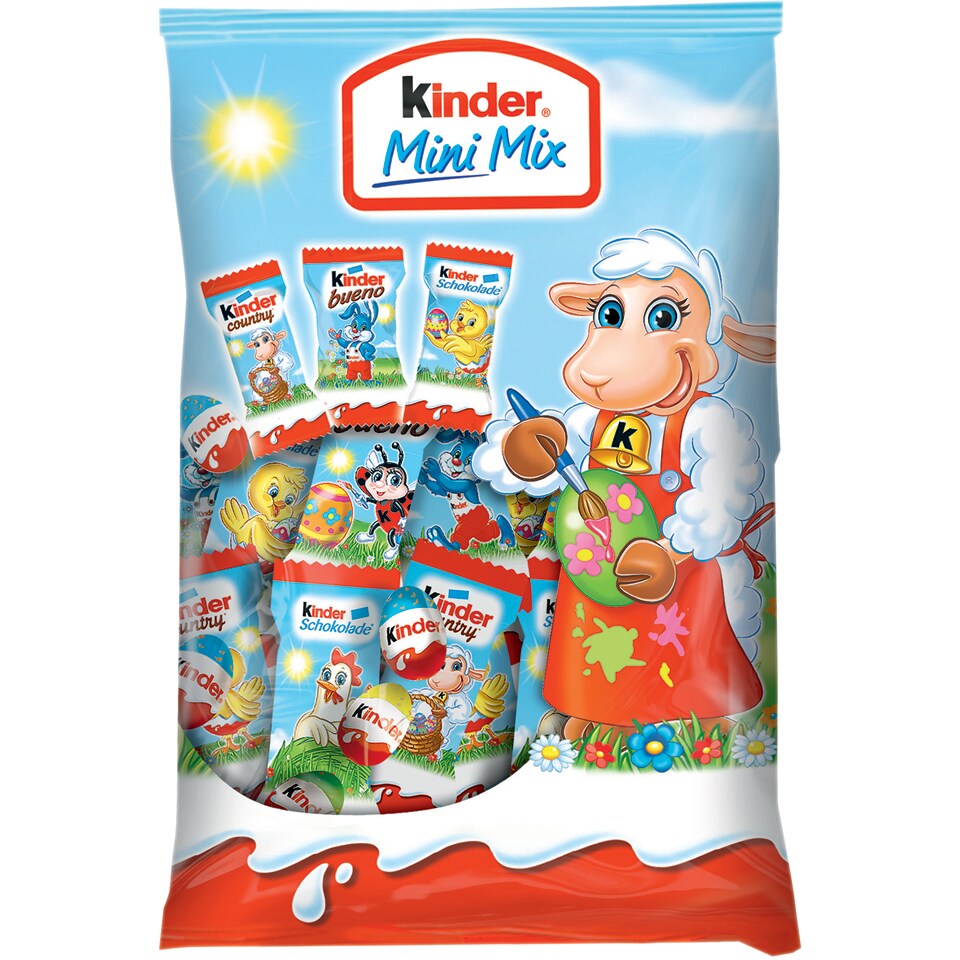 Kinder | Mini | Mix produse de Paste Kinder Countr,Maxi Chocolate,Bunny ...