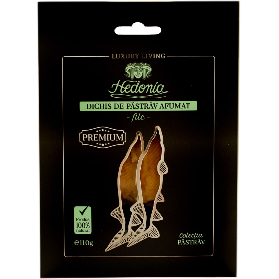 Hedonia | File de Pastrav Afumat 110g | Mega-image