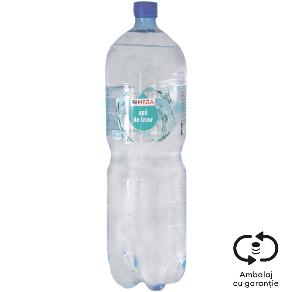 MEGA | Apa de izvor plata 2L | Mega-image
