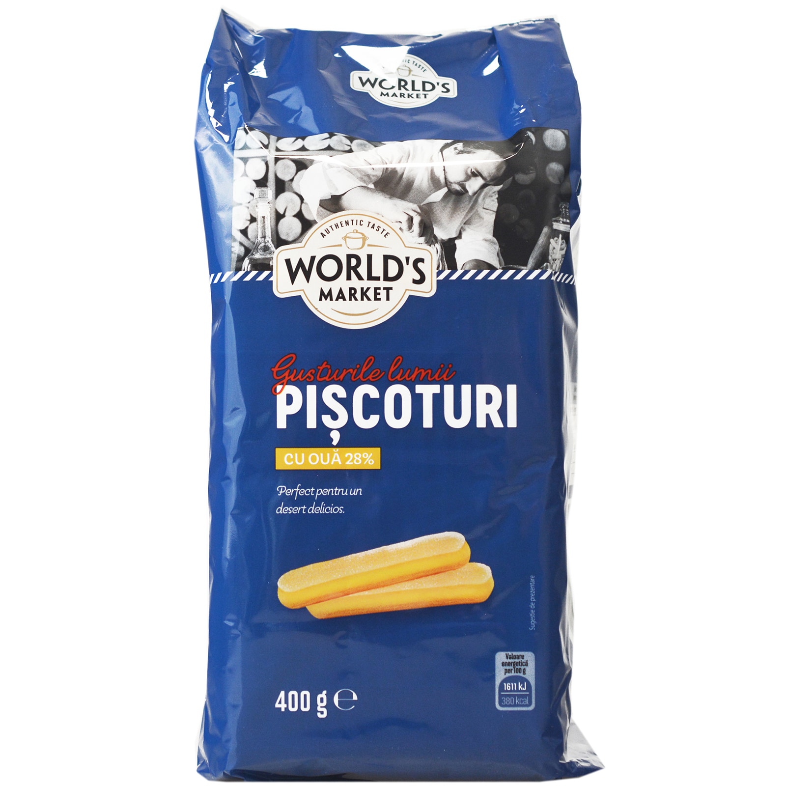 World's Market | Piscoturi cu oua 400g | Mega-image