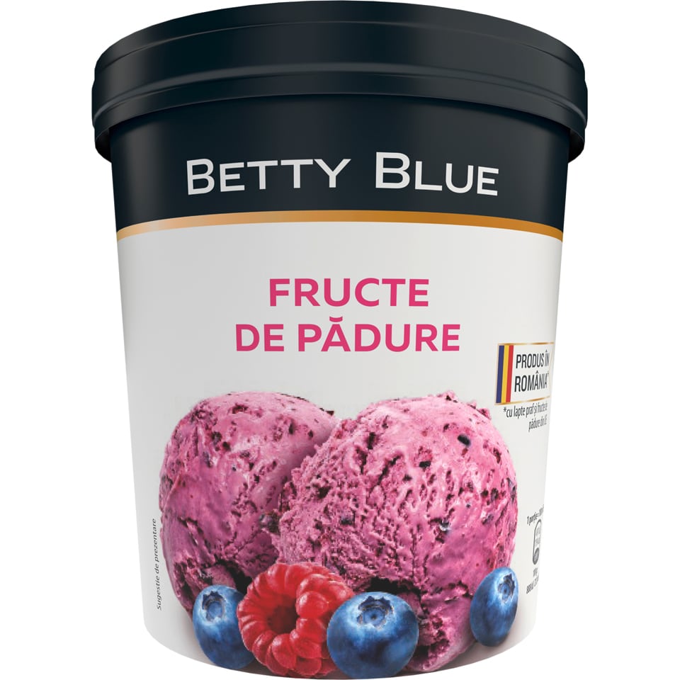 Betty Blue | Inghetata fructe de padure 474g | Mega-image