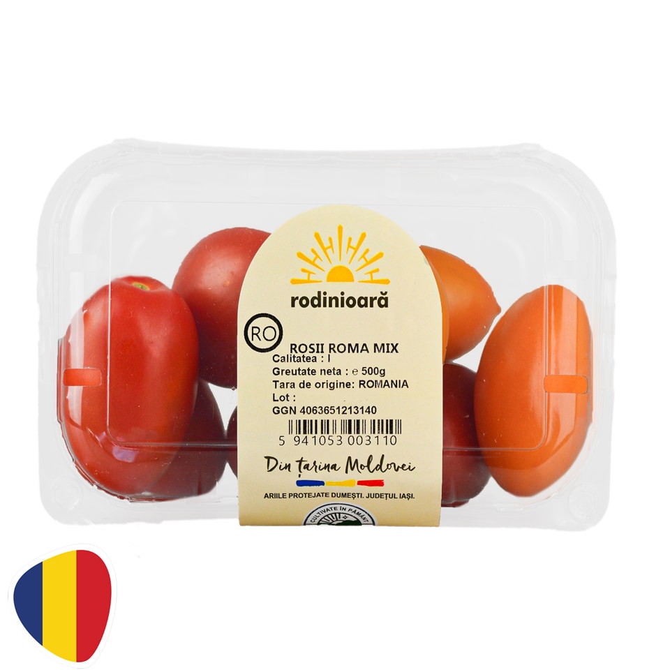 (bucata) | Rosii roma mix 500g | Mega-image