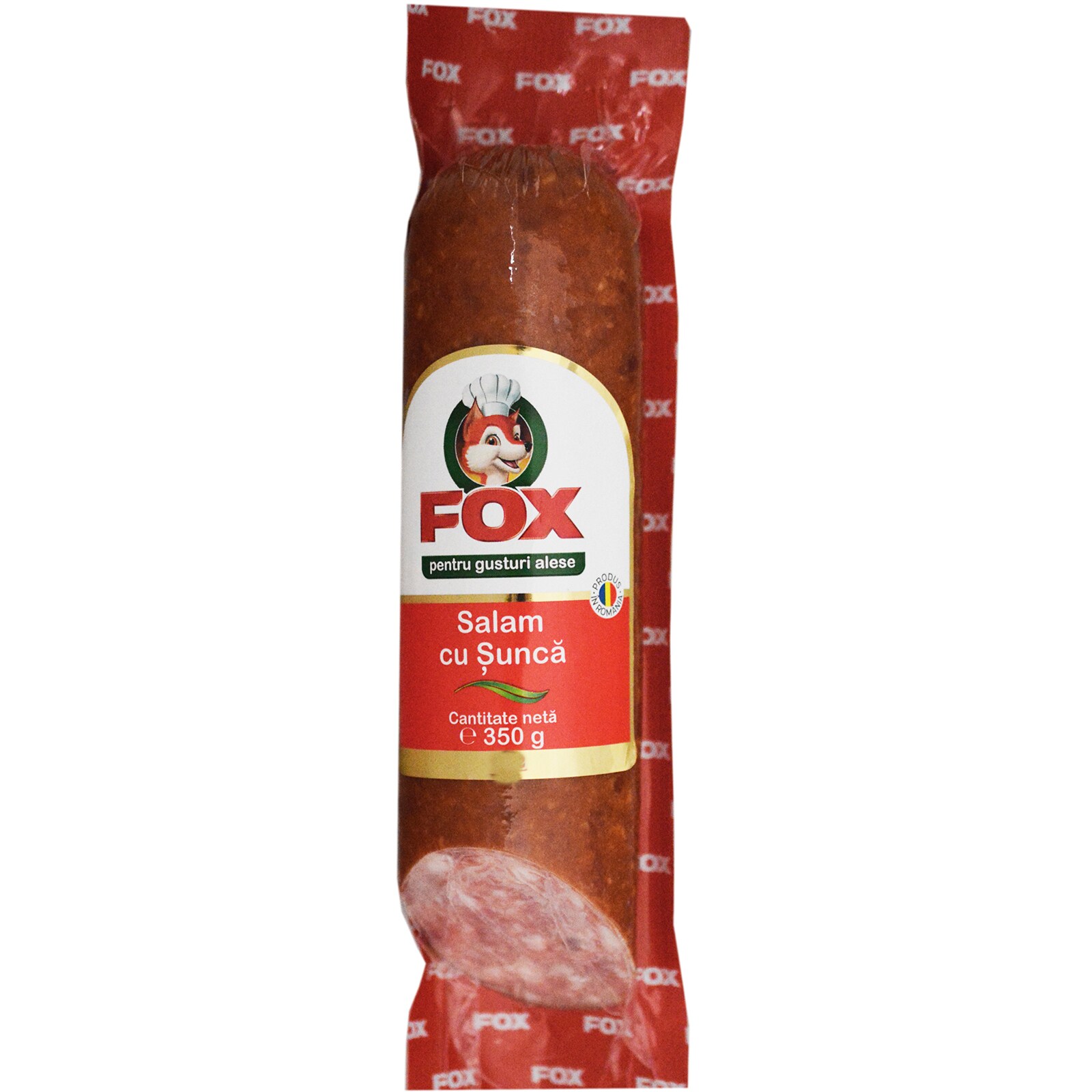 Fox | Salam cu sunca 350g | Mega-image