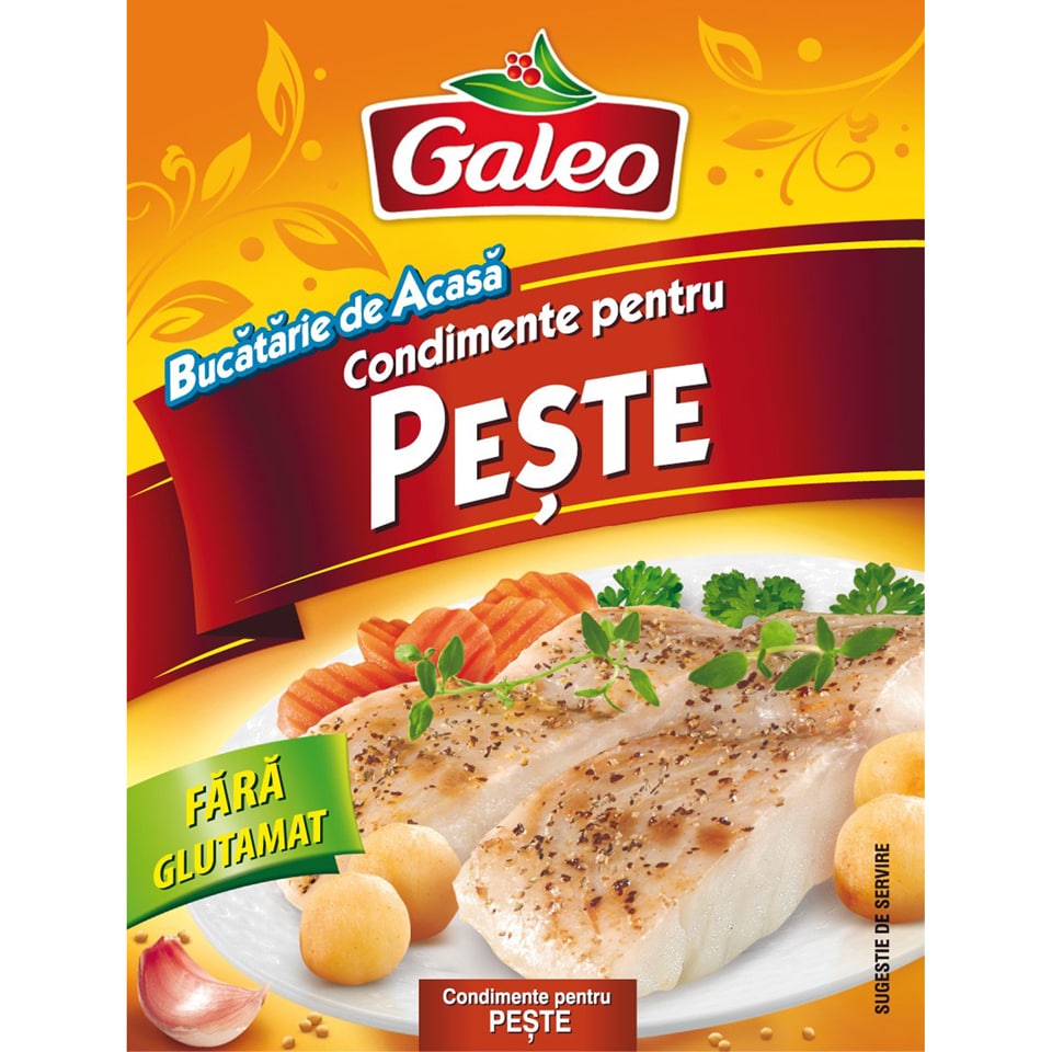 Galeo | Condimente pentru peste 20g | Mega-image