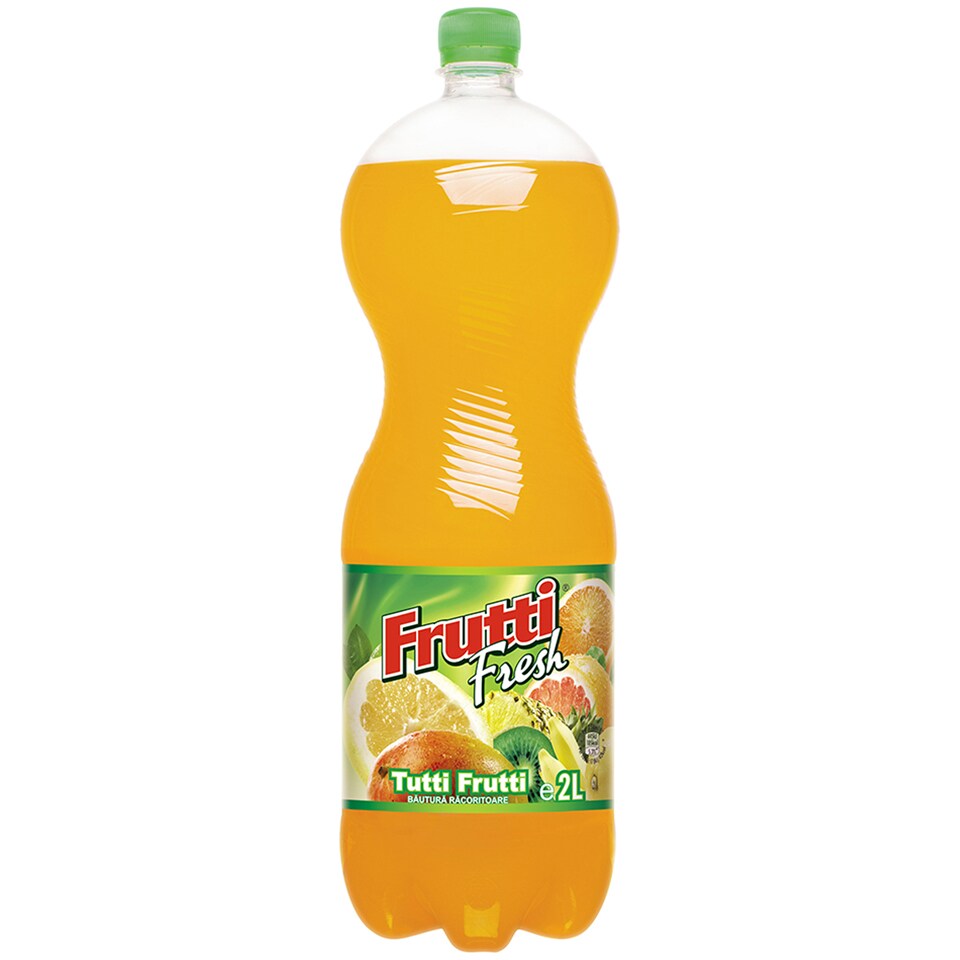 Frutti Fresh | Bautura racoritoare carbogazoasa Tutti Frutti 2L | Mega ...