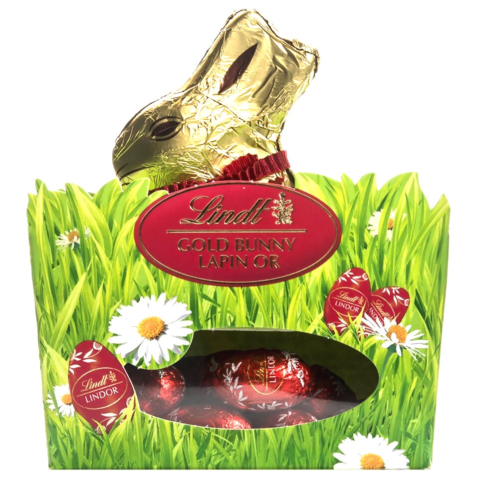 Lindt | Iepuras ciocolata cu oua de paste 150g | Mega-image