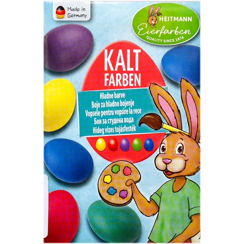 Heitmann | Vopsea de oua la rece, 5 culori | Mega-image