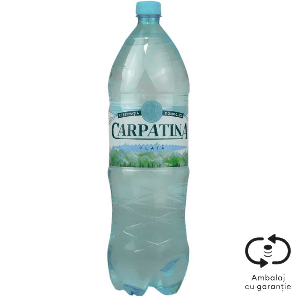 Carpatina | Apa minerala naturala plata 2L | Mega-image