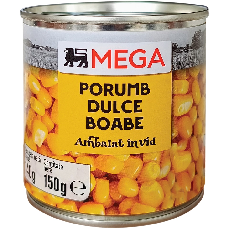 MEGA | Porumb dulce boabe 150g | Mega-image