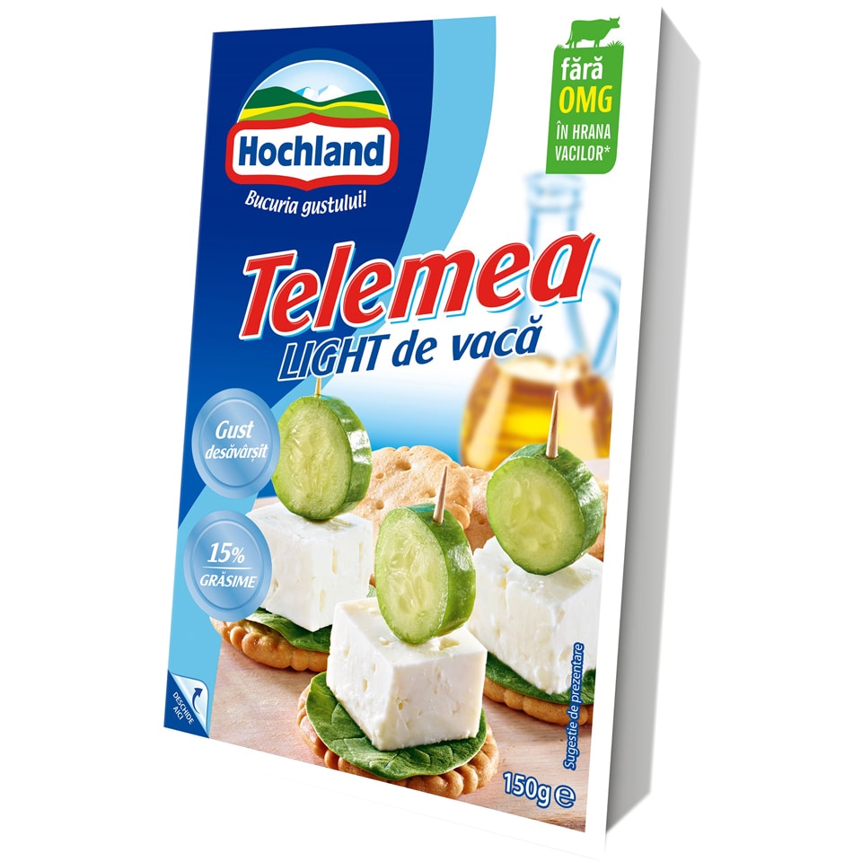 Hochland | Telemea light de vaca 150g | Mega-image