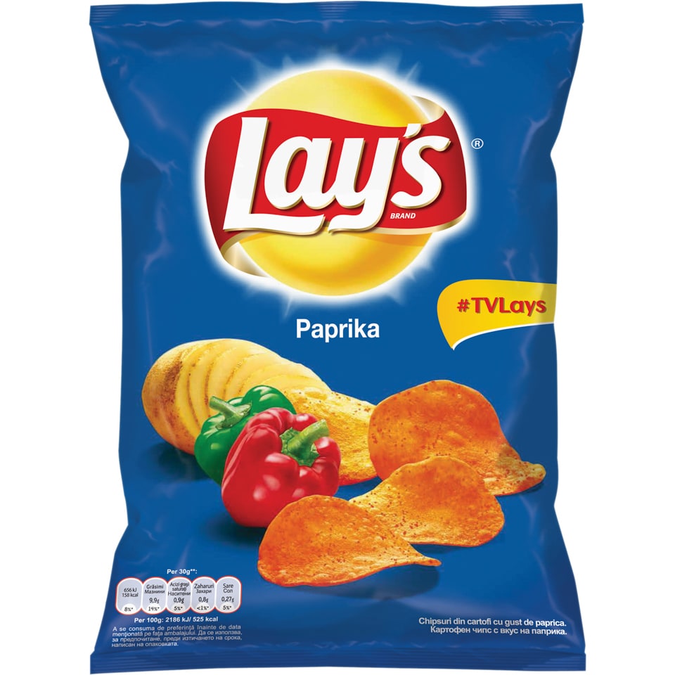 Lay's | Chipsuri din cartofi cu aroma de paprika 155g | Mega-image