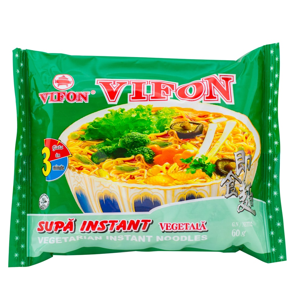 Vifon | Supa instant cu legume si fidea 60g | Mega-image