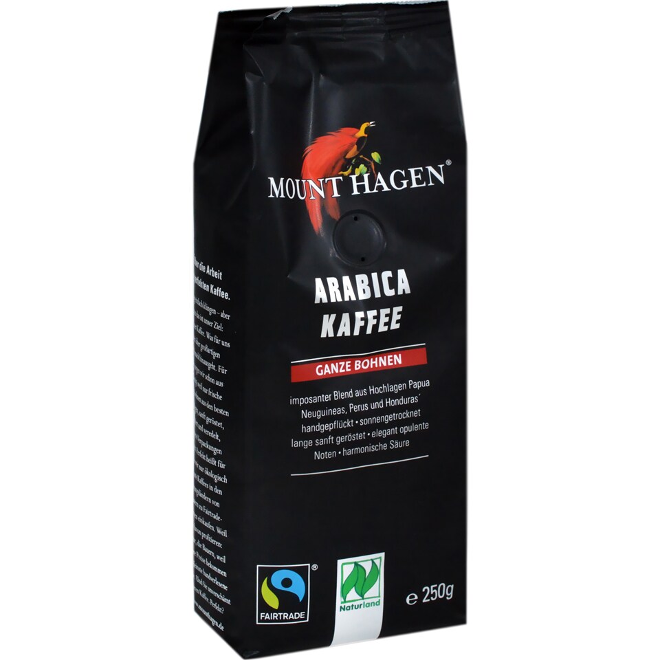 Mount Hagen | Cafea arabica bio boabe 250g | Mega-image