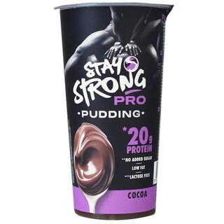 Stay Strong | Budinca proteica din lapte, cu cacao 200g | Mega-image