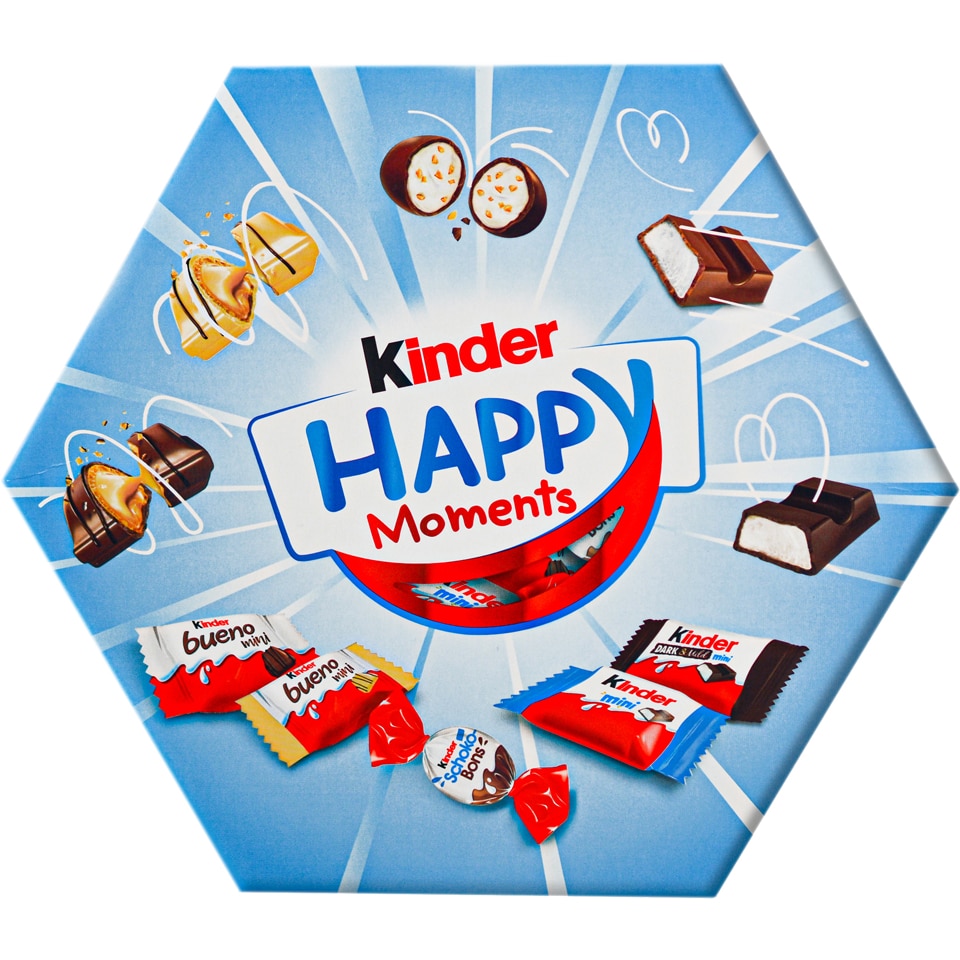 Kinder Happy Moments | Bomboane ciocolata 161g | Mega-image