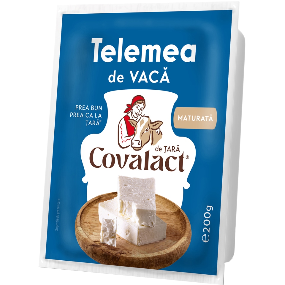 Covalact de Tara | Telemea de vaca 21% grasime 200g | Mega-image