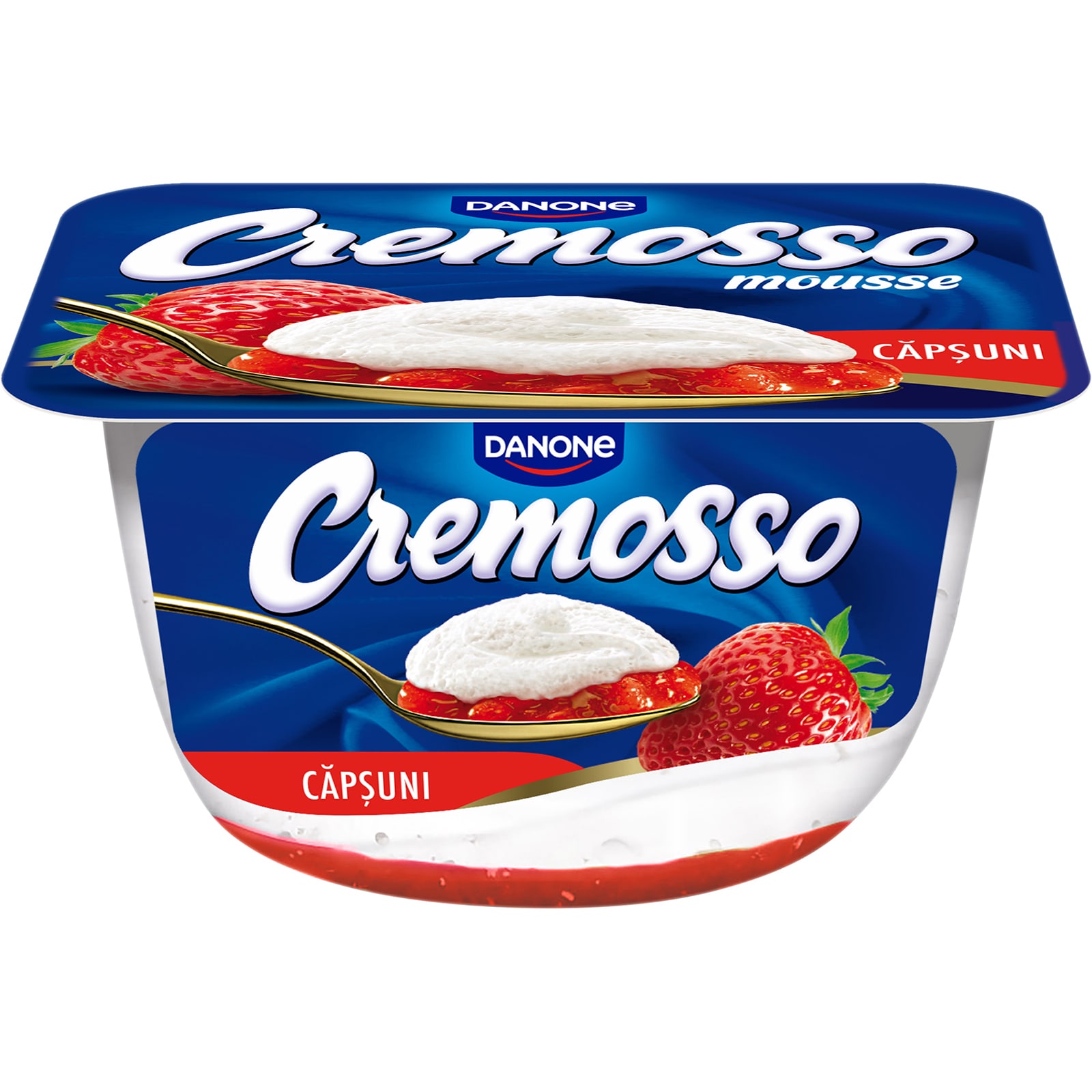 Danone | Cremosso Mousse cu capsuni 125g | Mega-image