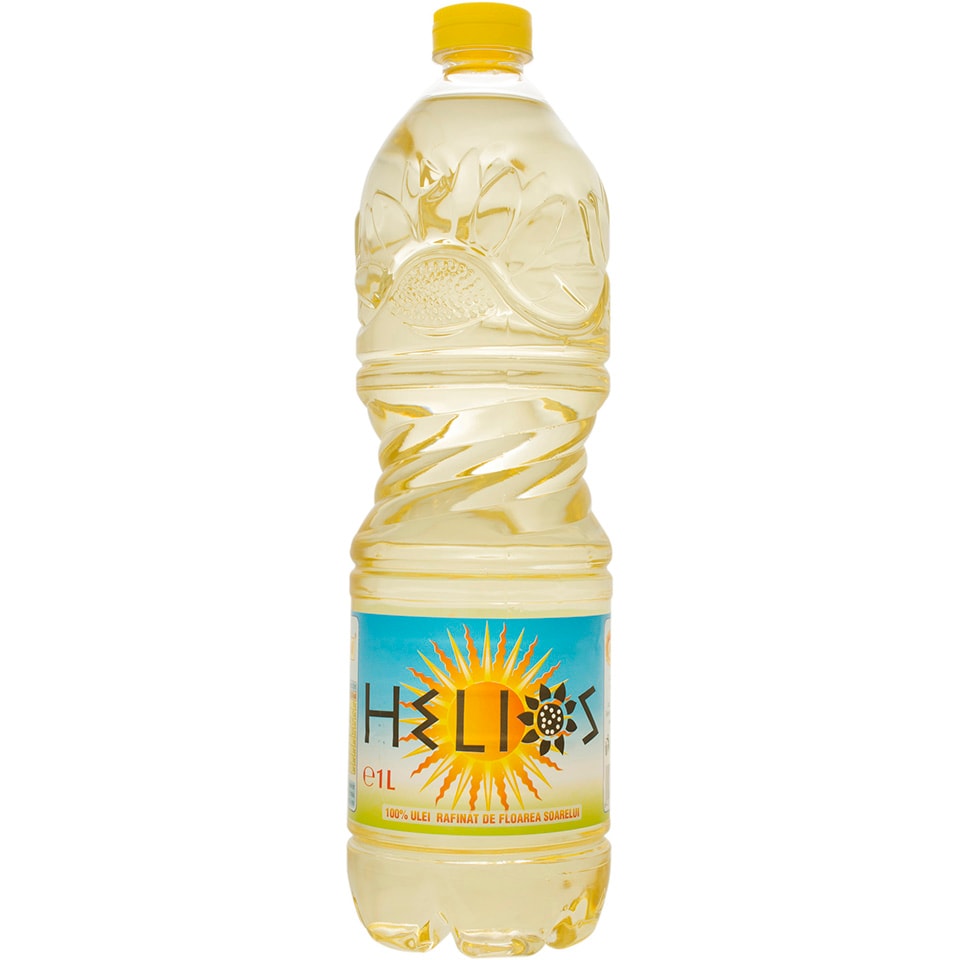 Helios | Ulei rafinat de floarea soarelui 1L | Mega-image