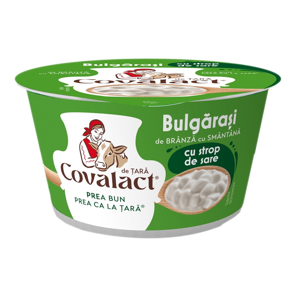 Covalact de Tara | Bulgarasi de branza si un strop de sare 5.5% grasime ...