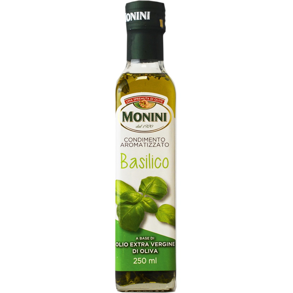 Monini | Ulei de masline extravirgin aromatizat cu busuioc 250ml | Mega ...