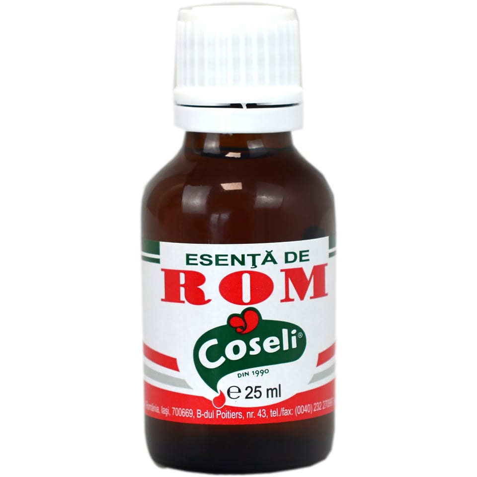Coseli | Esenta de rom 25ml | Mega-image