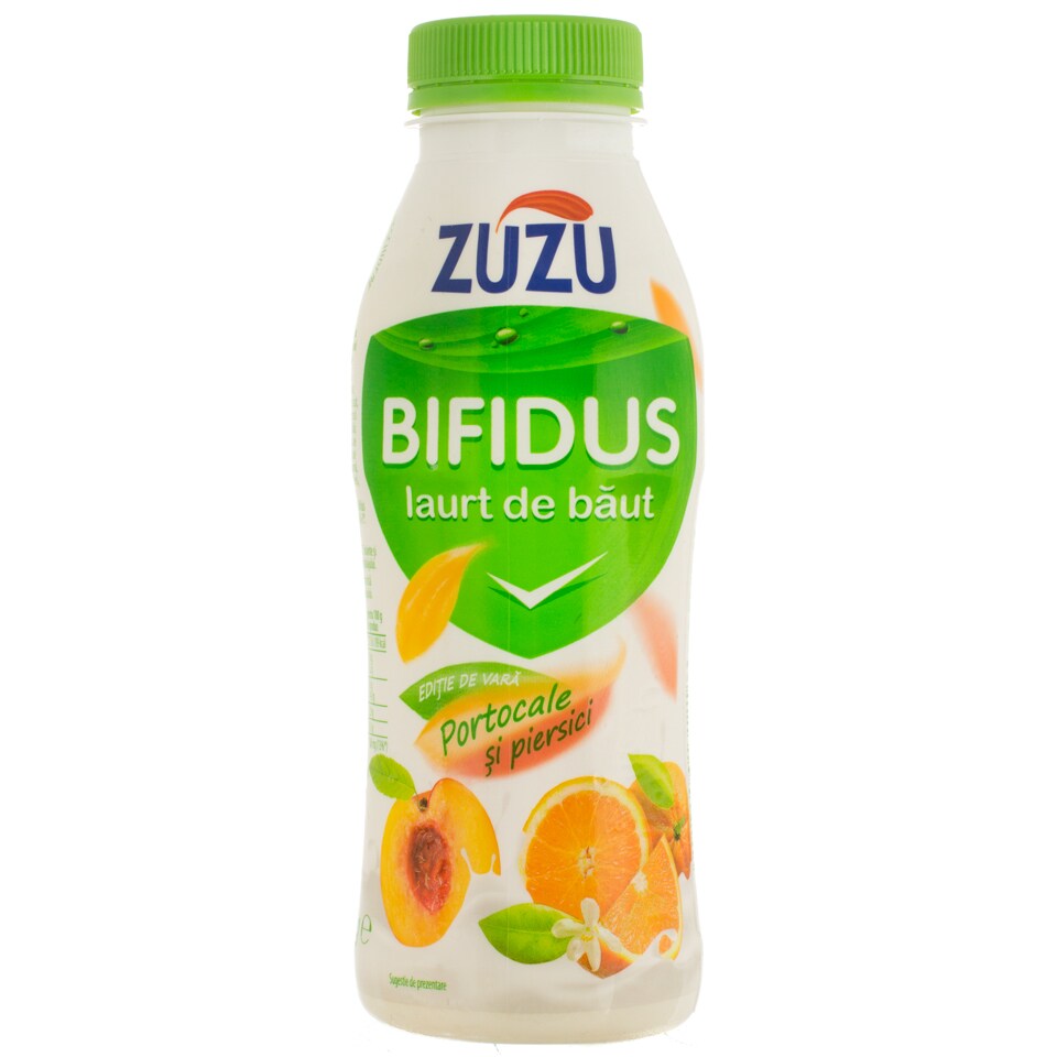 Zuzu | Bifidus | Iaurt de baut cu portocale 320g | Mega-image