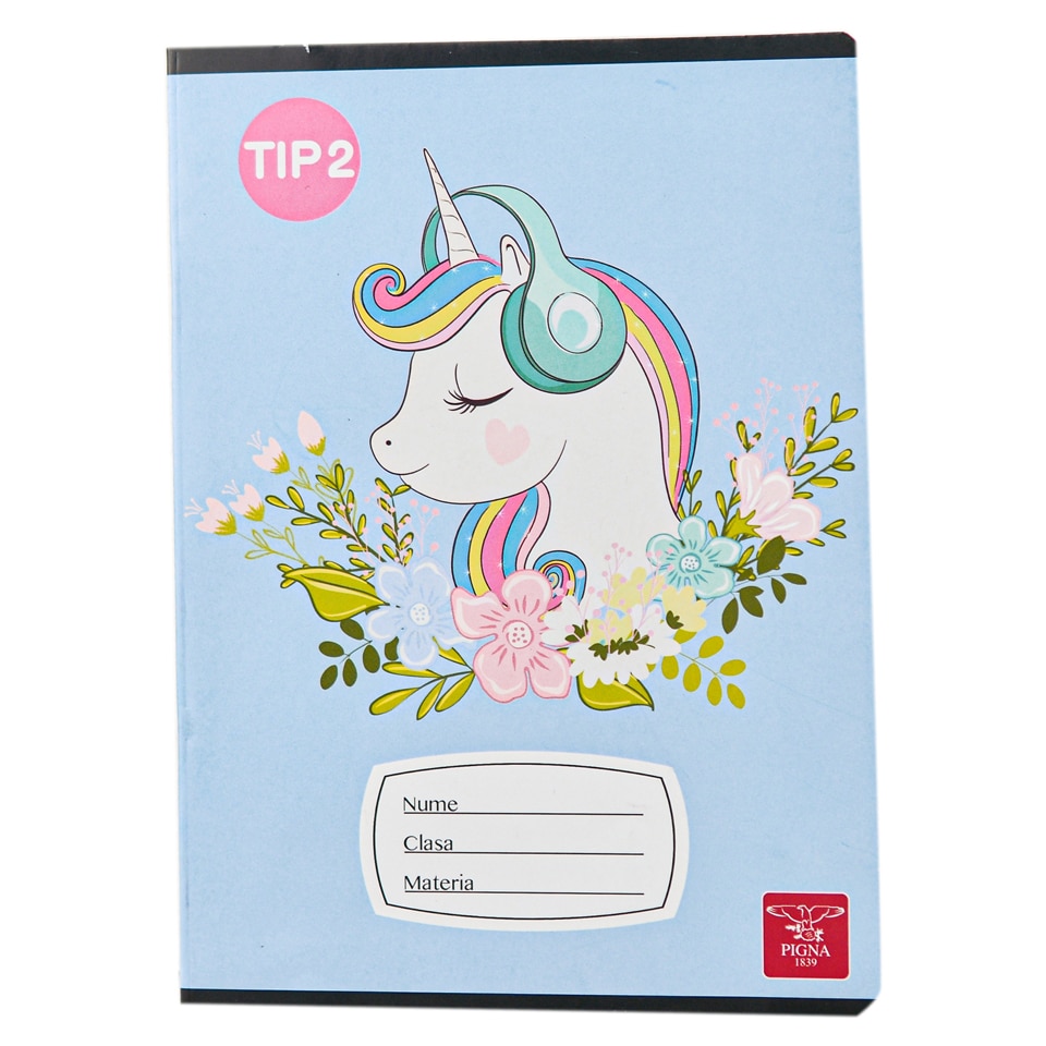 Pigna | Caiet capsat A5 tip 2, 24 file | Mega-image