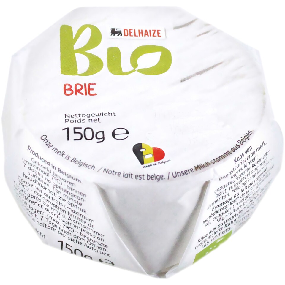 Delhaize Bio | Branza Brie bio 150g | Mega-image