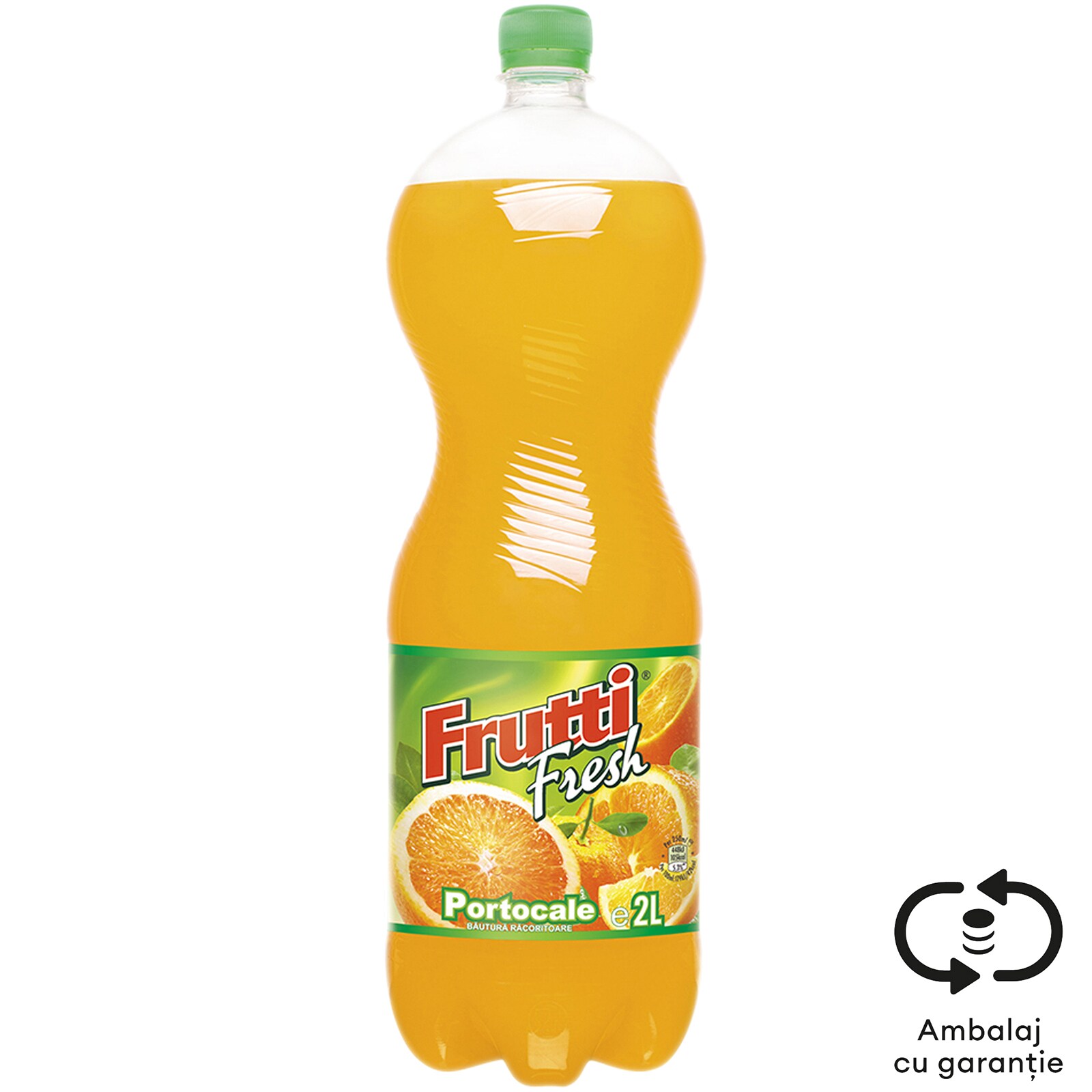 Frutti Fresh | Bautura racoritoare carbogazoasa cu suc de portocale 2L ...