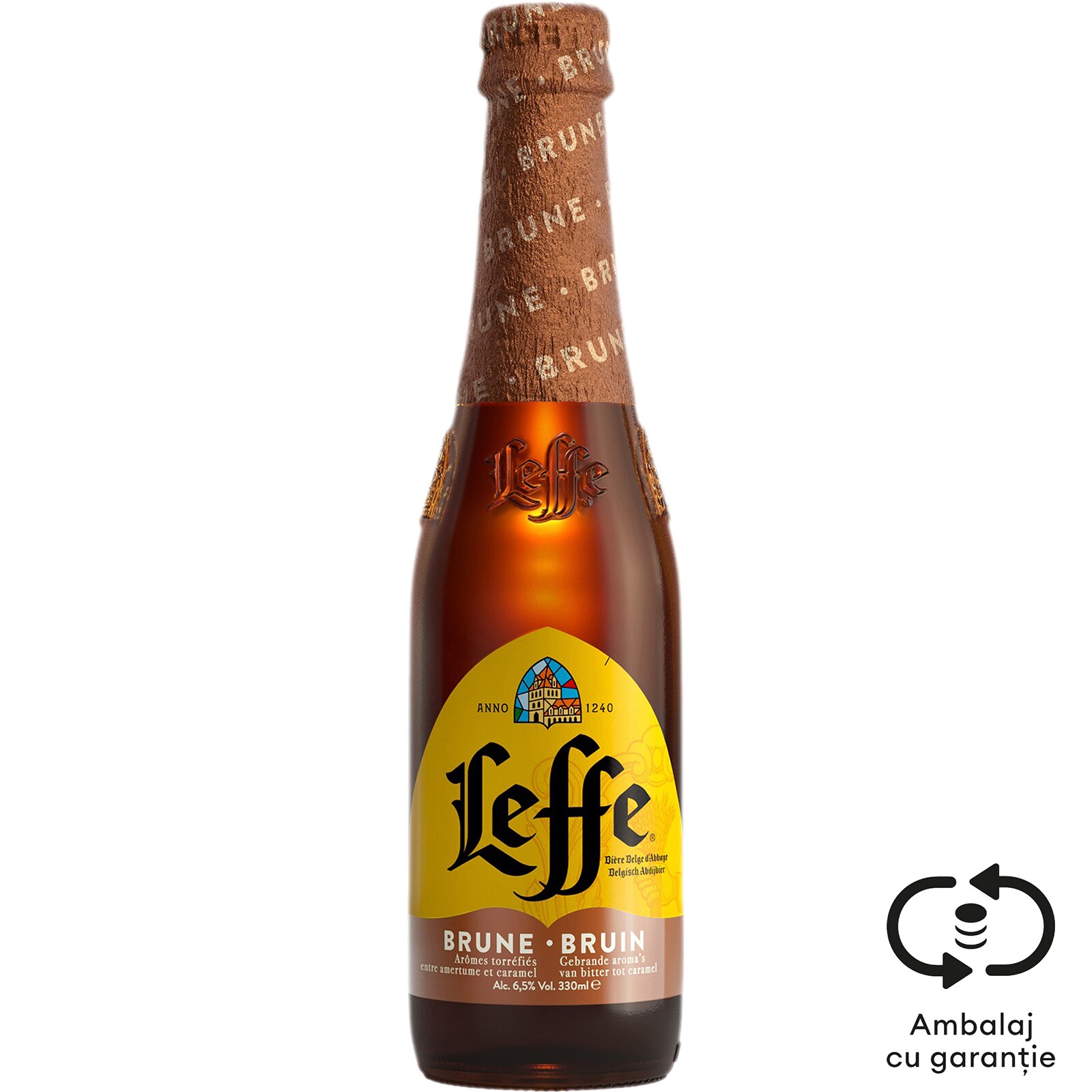 Leffe | Bere bruna 0.33L | Mega-image