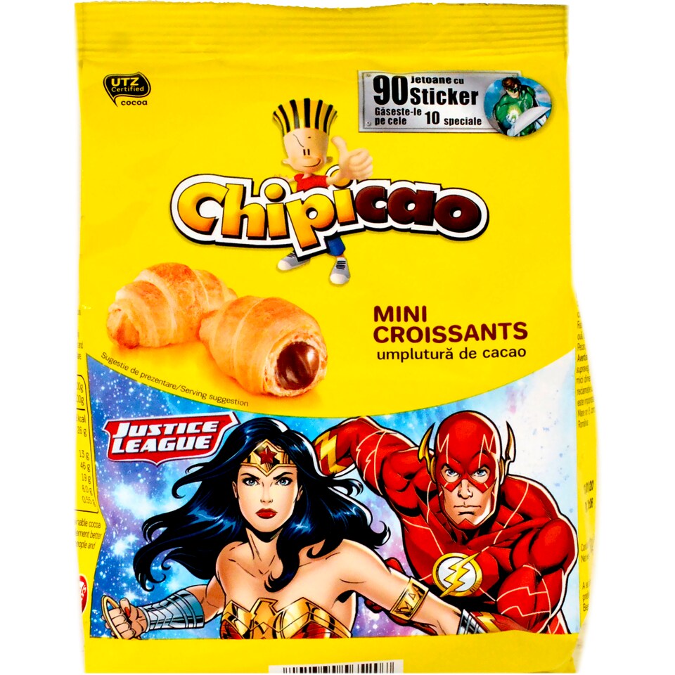 Chipicao | Mini croissant cu umplutura de cacao 60g | Mega-image