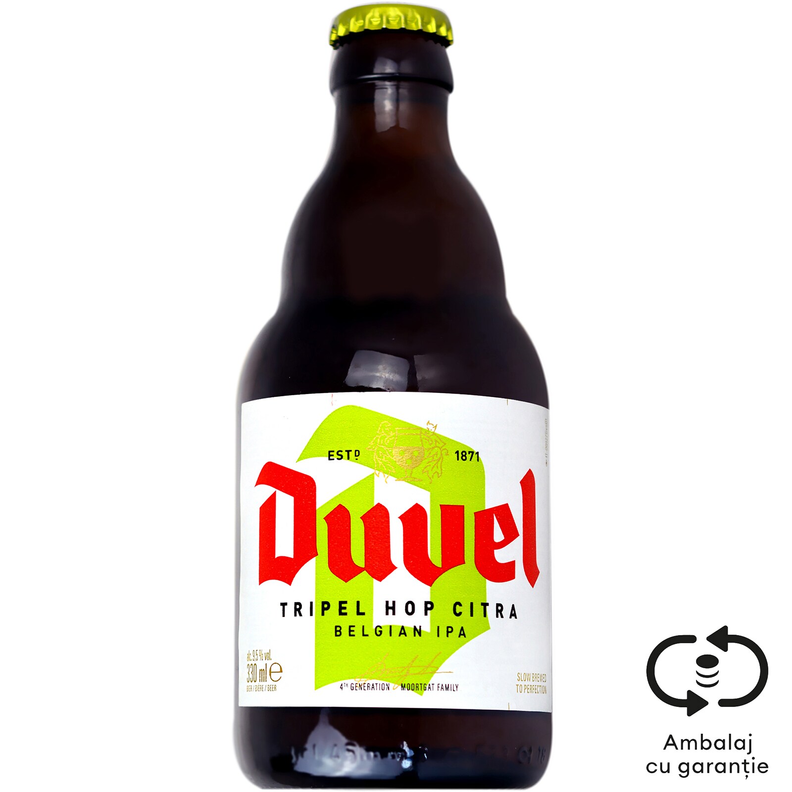 Duvel | Bere Tripel Hop Citra Belgian IPA 0.33L | Mega-image