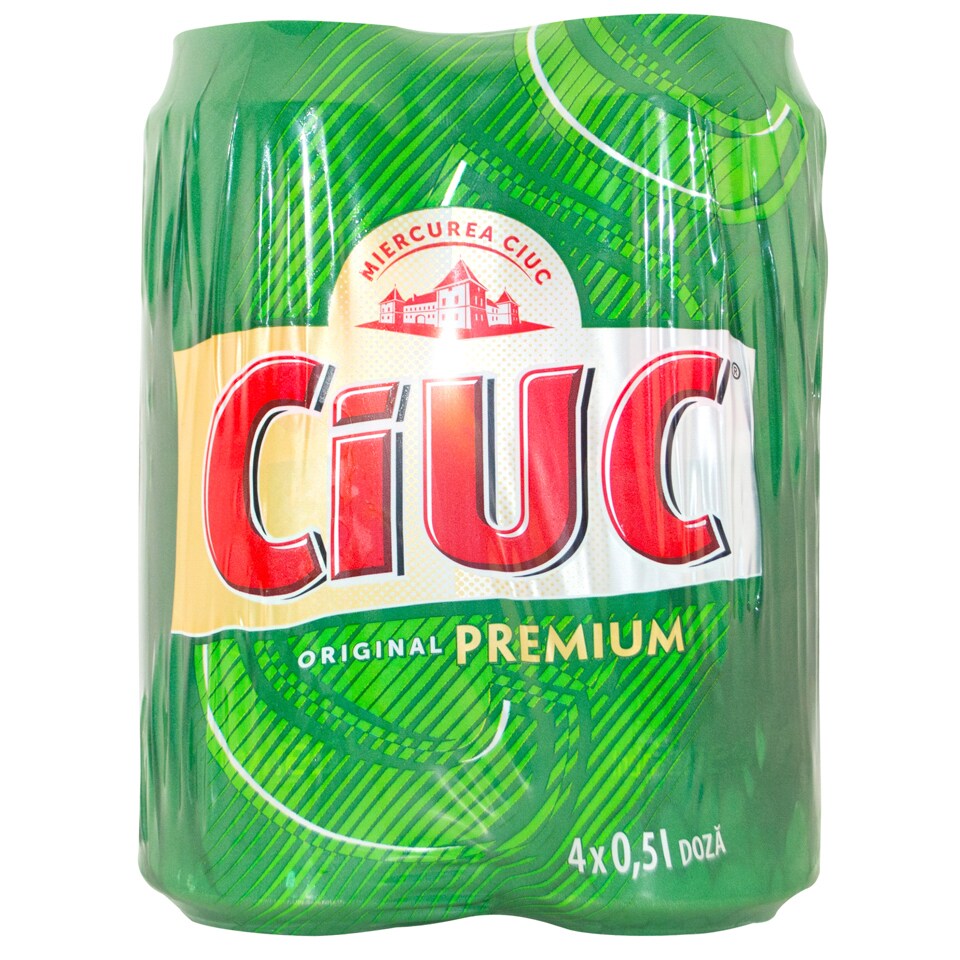 Ciuc | Bere blonda 4 bucati 4x0.5l | Mega-image