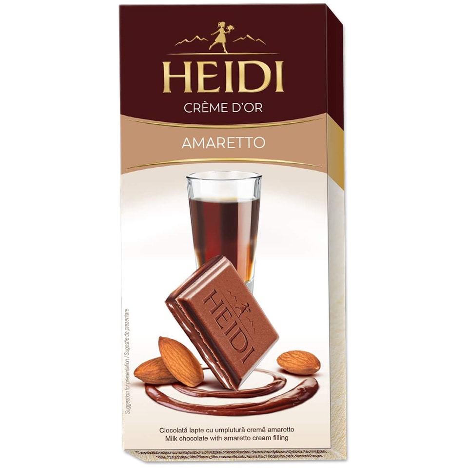 Heidi | Ciocolata Amaretto 90g | Mega-image