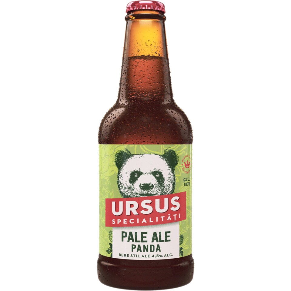 Ursus | Specialitati Pale Ale | Bere blonda Pale Ale Panda 330ml | Mega ...
