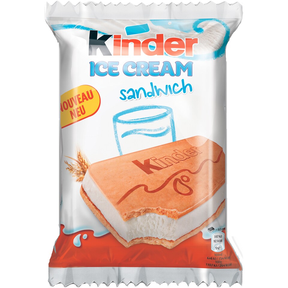 Kinder | Inghetata Sandvis 35g | Mega-image