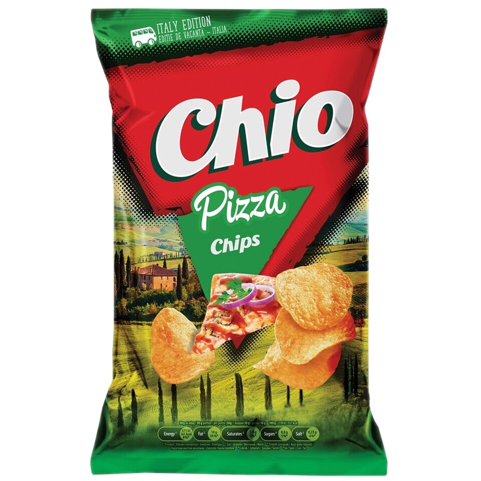 Chio | Chipsuri din cartofi Pizza 125g | Mega-image