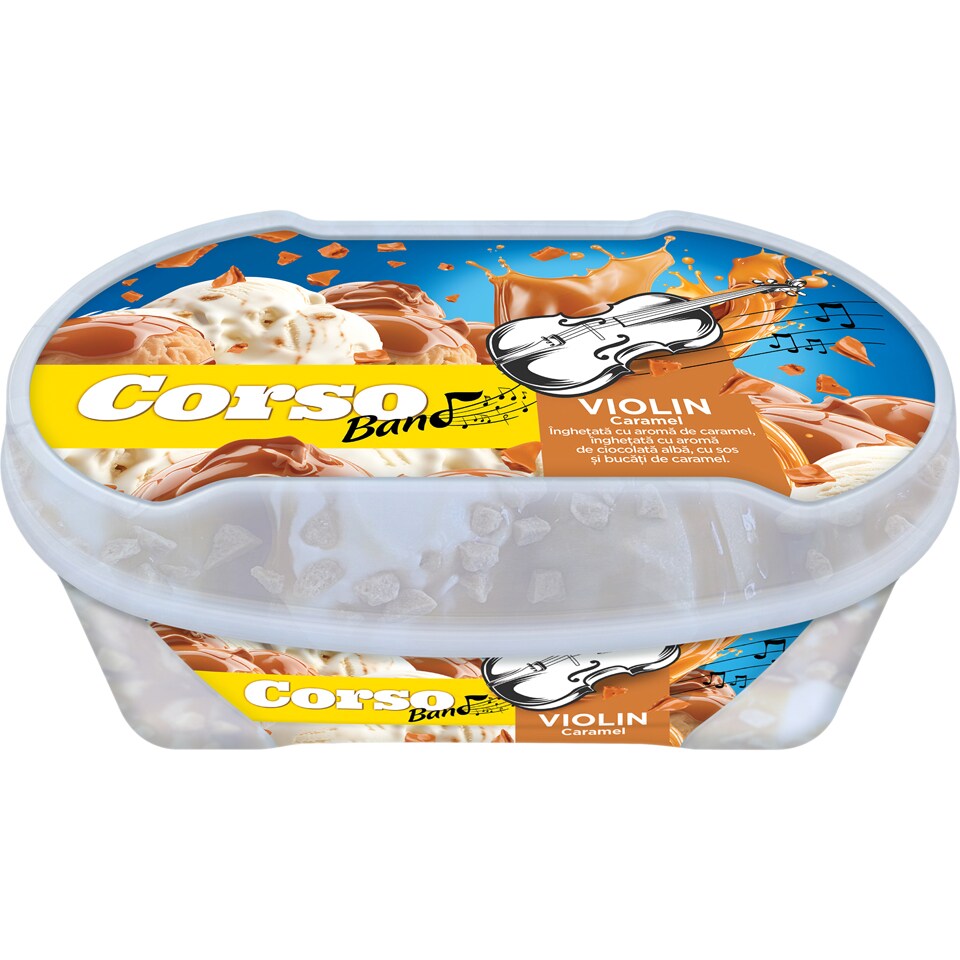 Corso | Inghetata Violin Caramel 475g | Mega-image