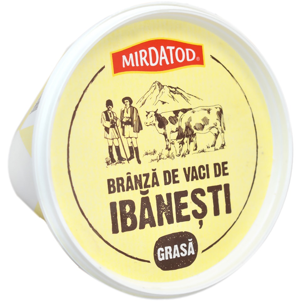 Mirdatod | Branza de vaci de Ibanesti 500g | Mega-image