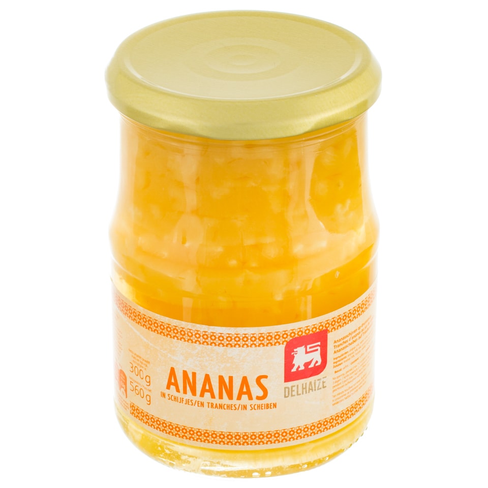 Delhaize | Compot de ananas 560g | Mega-image