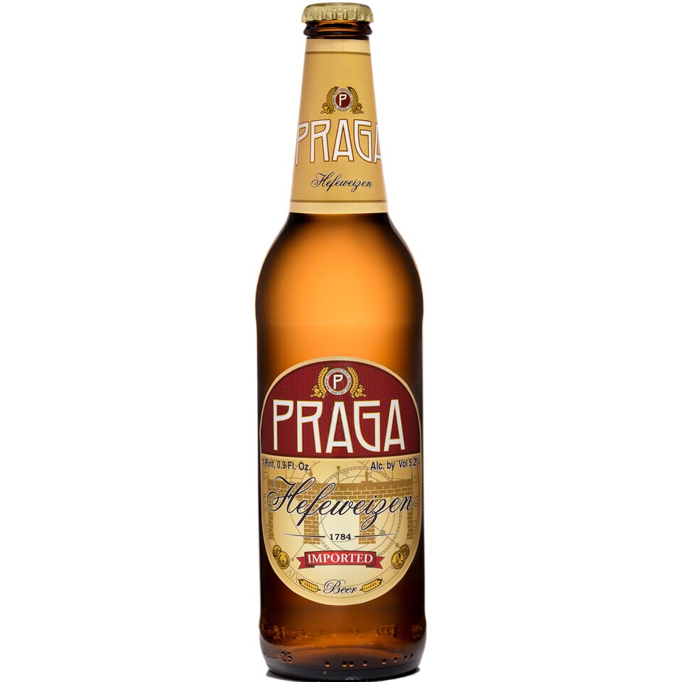 Praga | Bere blonda nefiltrata 0.5L | Mega-image