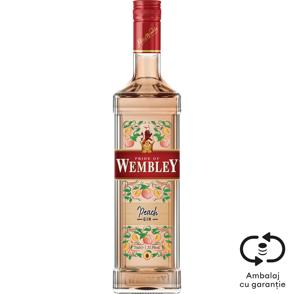 Wembley | Gin Peach 0.7L | Mega-image