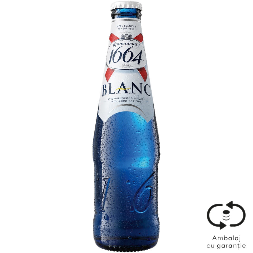 Kronenbourg Blanc | Bere alba 0.33L | Mega-image