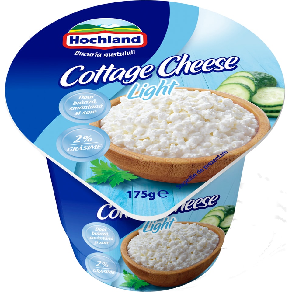 Hochland | Branza Cottage light 175g | Mega-image