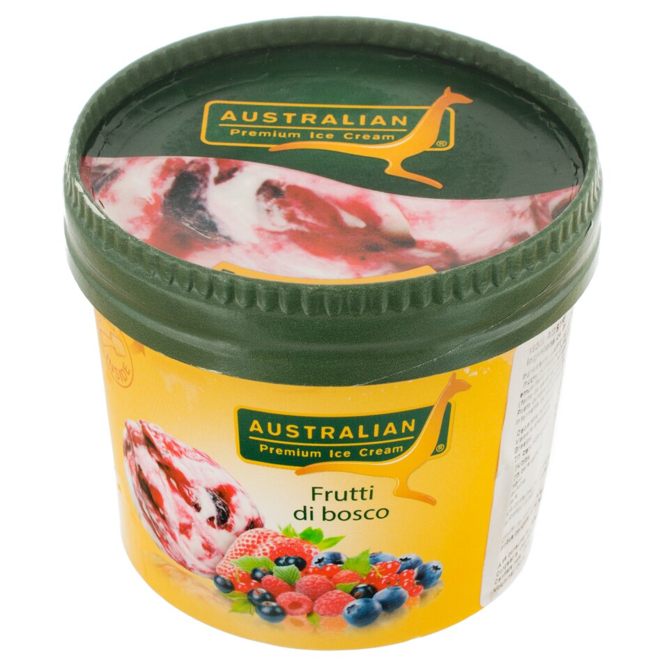 Australian | Inghetata cu fructe de padure 150g | Mega-image