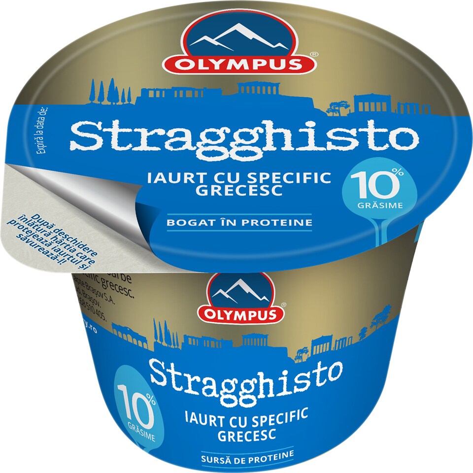 Stragghisto | Iaurt cu specific grecesc 10% grasime 150g | Mega-image