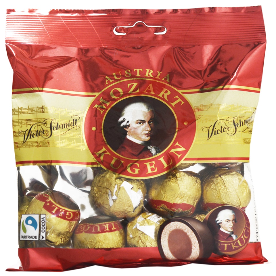 Mozart | Praline de ciocolata cu martipan 165g | Mega-image