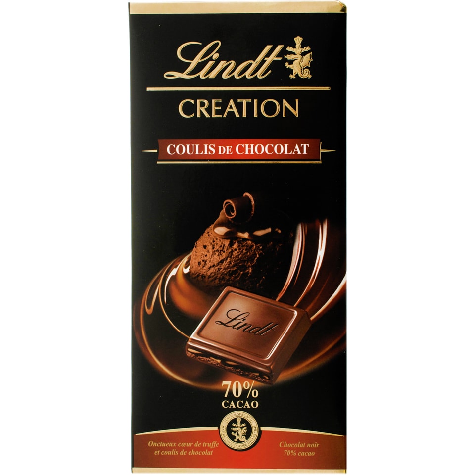 Lindt | Creation | Ciocolata neagra cu 70% cacao 150g | Mega-image