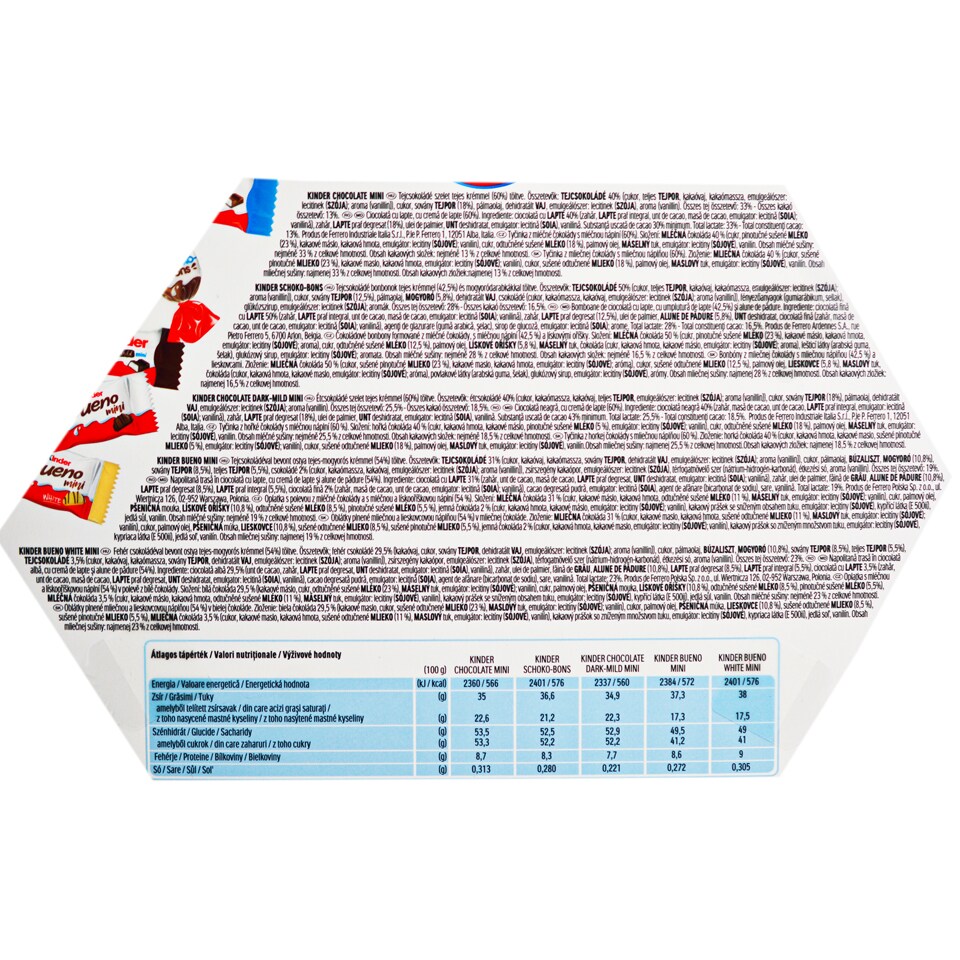 Kinder Happy Moments | Bomboane ciocolata 161g | Mega-image