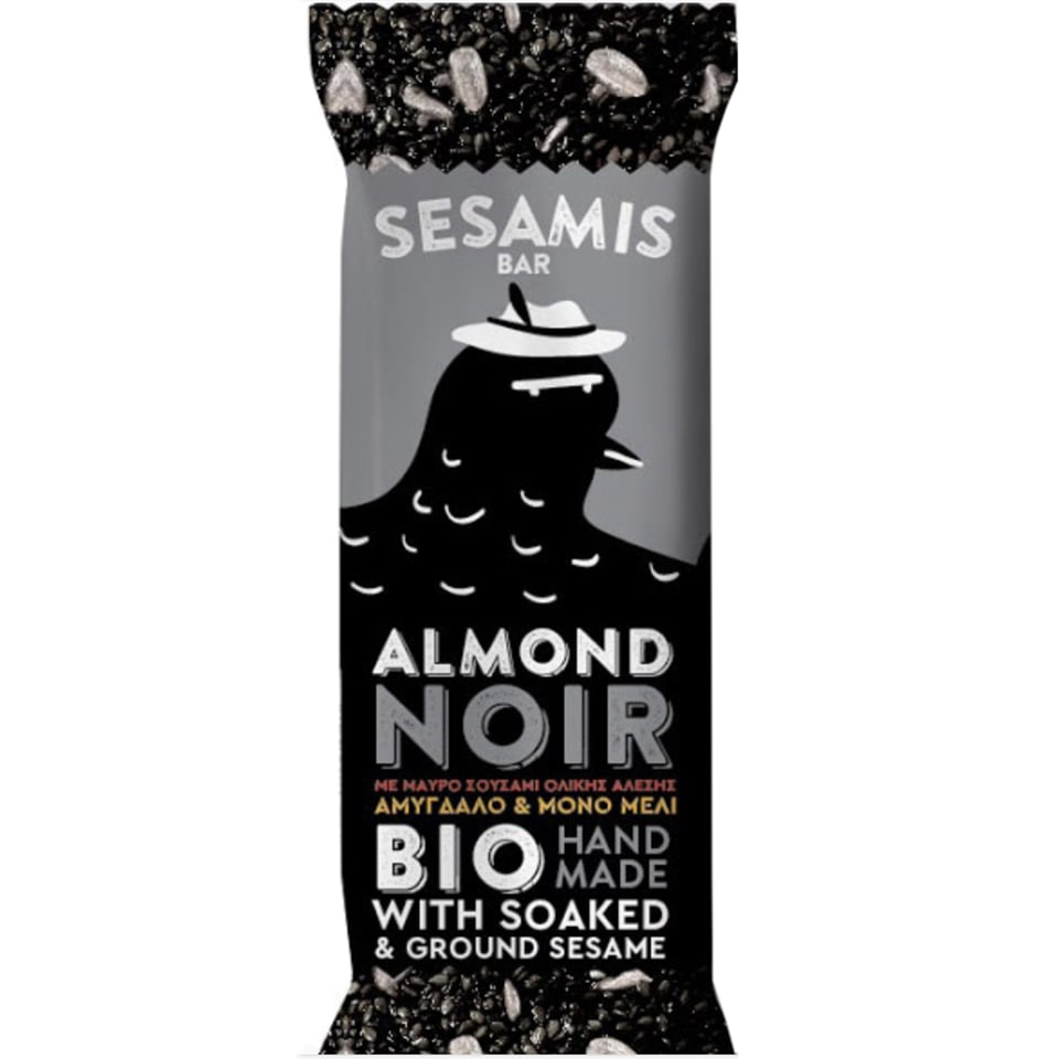 Sesamis | Baton cu susan si migdale ECO 40g | Mega-image